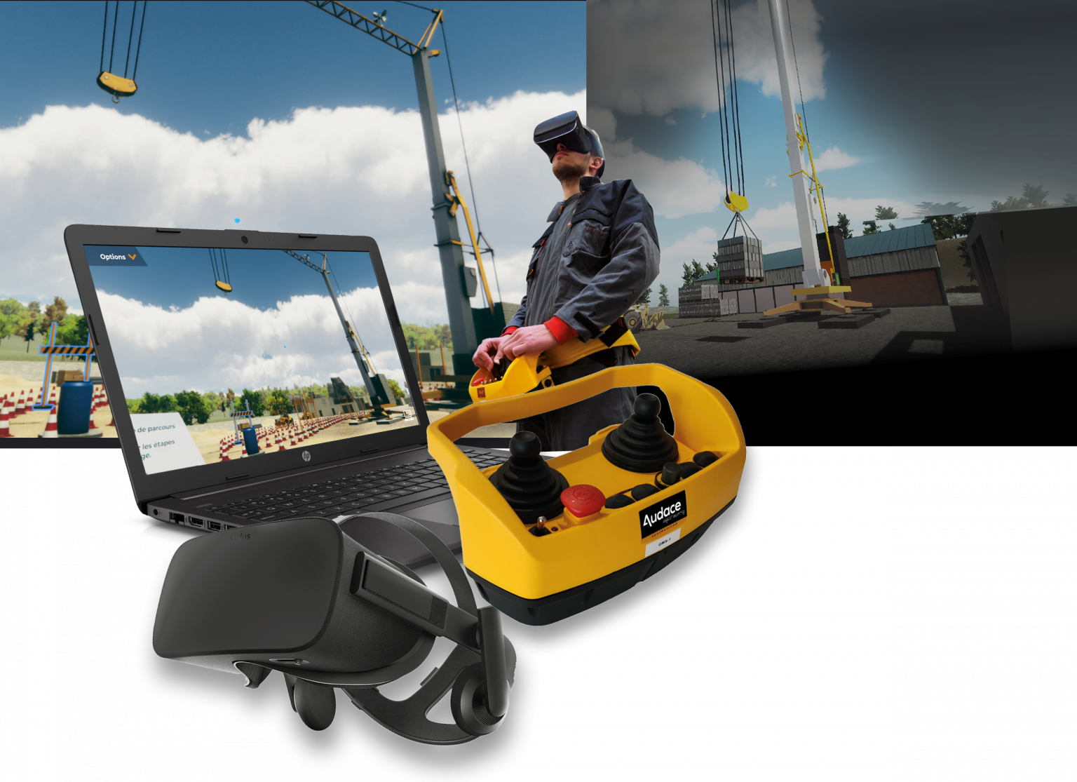 Nos simulateurs VR - Audace Digital Learning