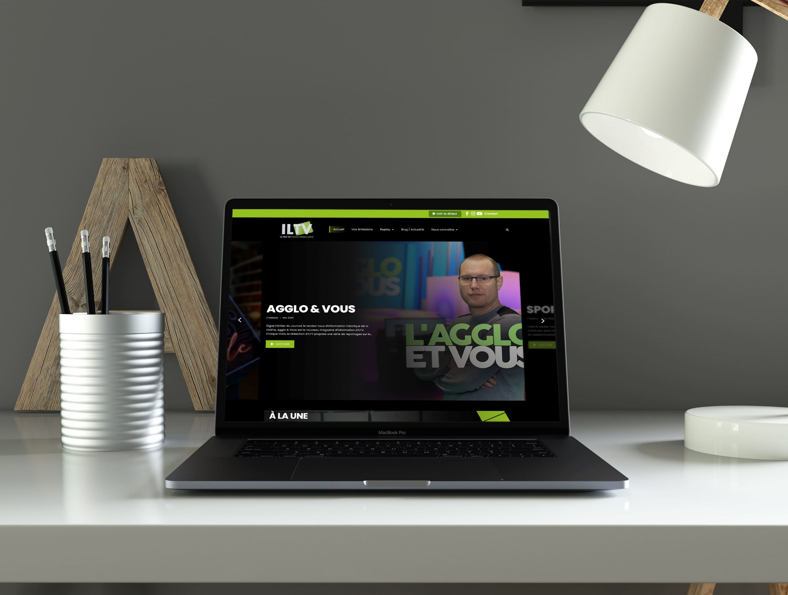 ILTV : Site WEB - Audace Digital Learning