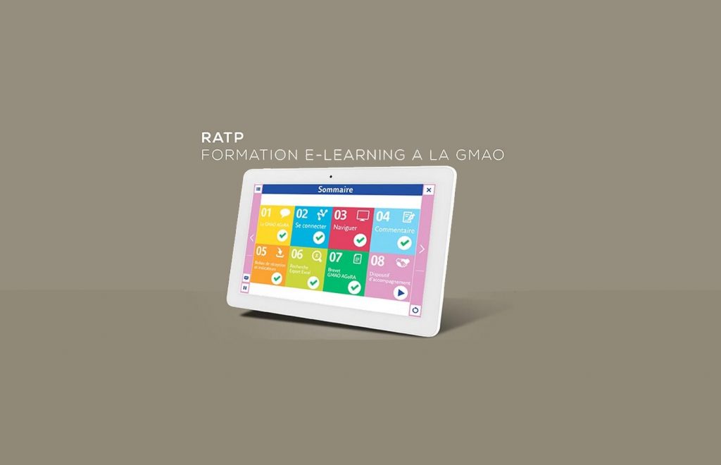 RATP - E-learning GMAO - Audace Digital Learning