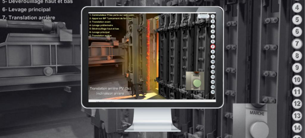 Arcelor Mittal - Simulateur Cockerie - Audace Digital Learning