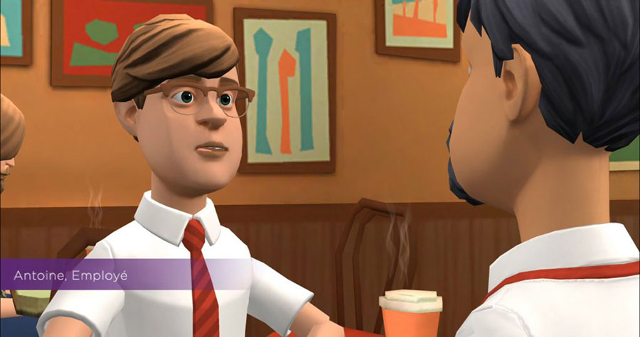 Natixis E-learning "10 règles d'or sûreté" - Audace Digital Learning