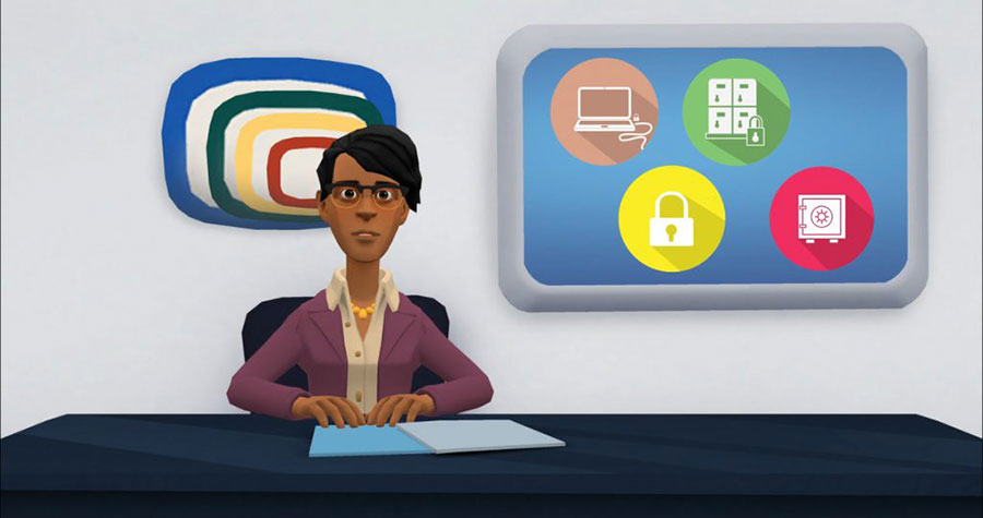 Natixis E-learning "10 règles d'or sûreté" - Audace Digital Learning