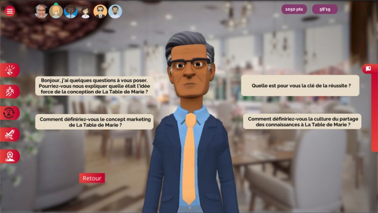 Skema Serious Game - Knowledge Management - Audace Digital Learning