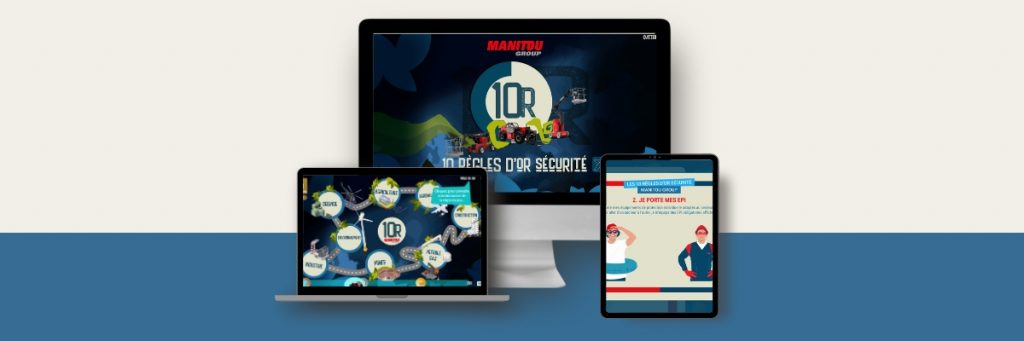 Manitou - Elearning "Les 10 règles d'or de la sécurité"