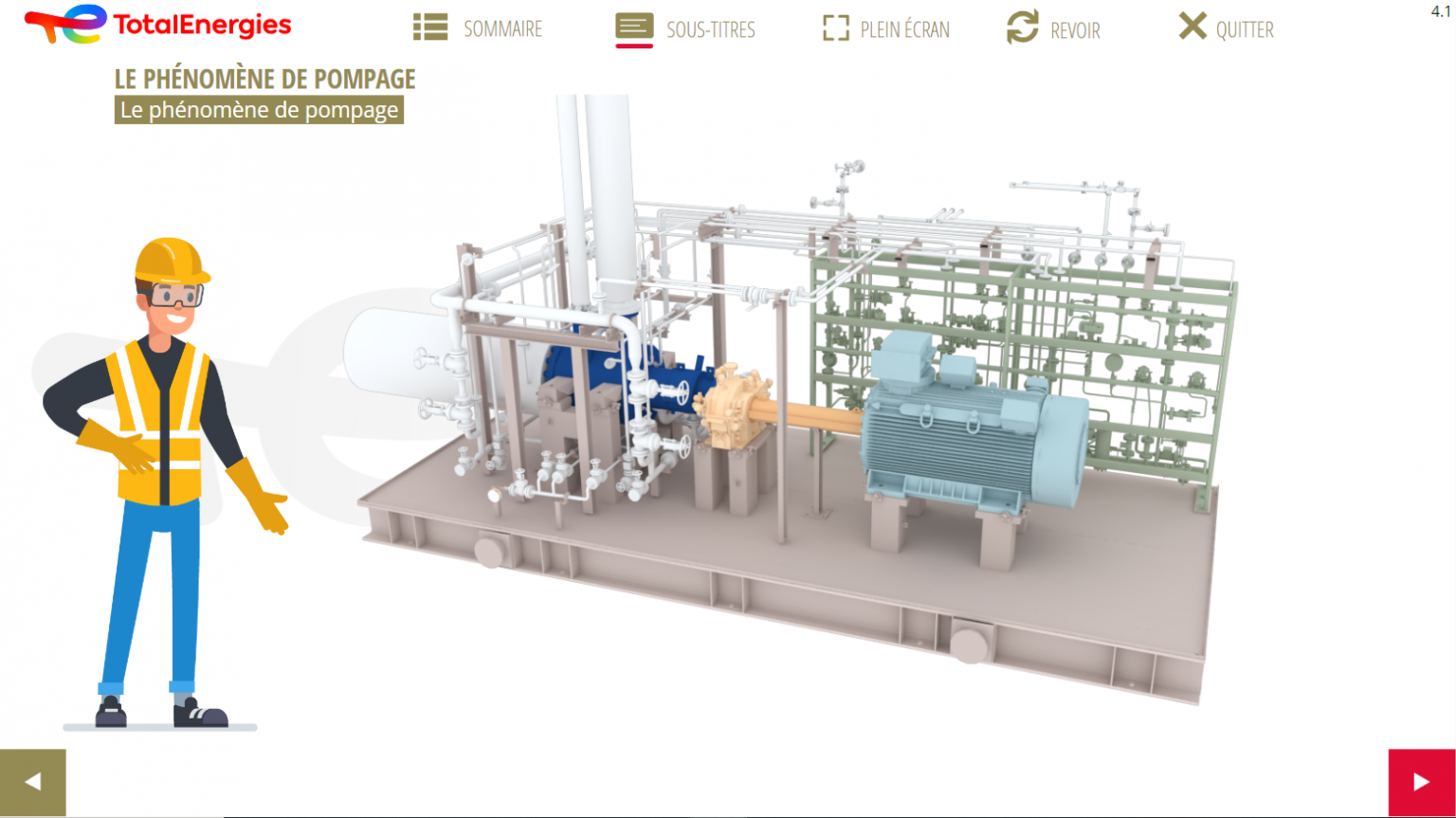 TOTAL – ELEARNING CENTRIFUGAL COMPRESSORS - Audace Digital Learning