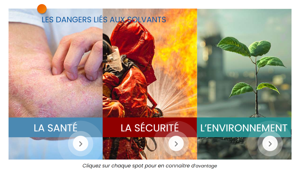 Module Elearning "Les risques liés aux solvants" - Audace Digital Learning